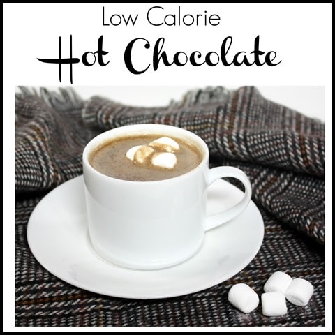 Low Calorie Hot Chocolate - Sweet Pea