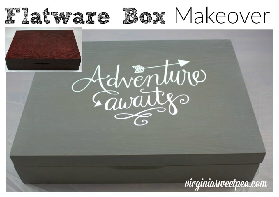 Flatware Box Makeover - Sweet Pea