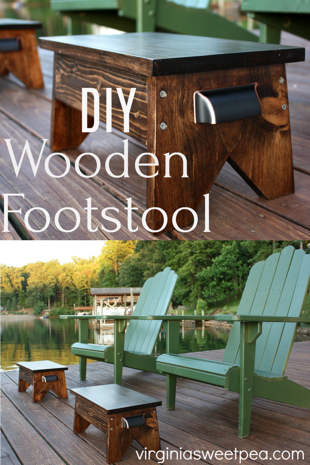 DIY Footstool - Sweet Pea