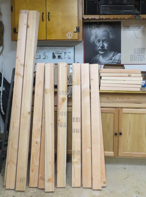 DIY 2x4 Shelving Unit - Sweet Pea