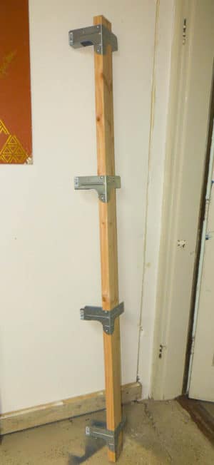 DIY 2x4 Shelving Unit - Sweet Pea
