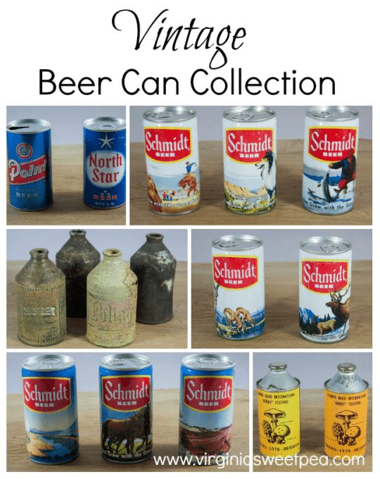 Vintage Monday - Cool Vintage Beer Cans - Sweet Pea