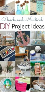 Beach and Nautical DIY Project Ideas - Sweet Pea