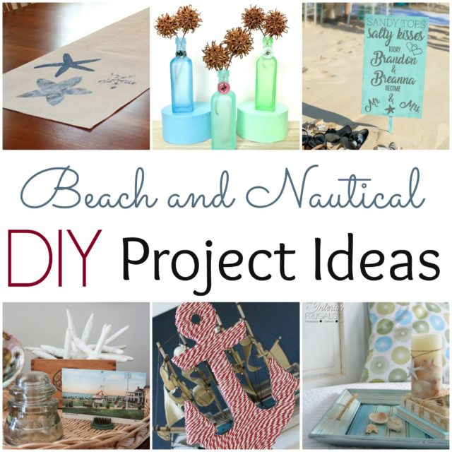 Beach and Nautical DIY Project Ideas - Sweet Pea