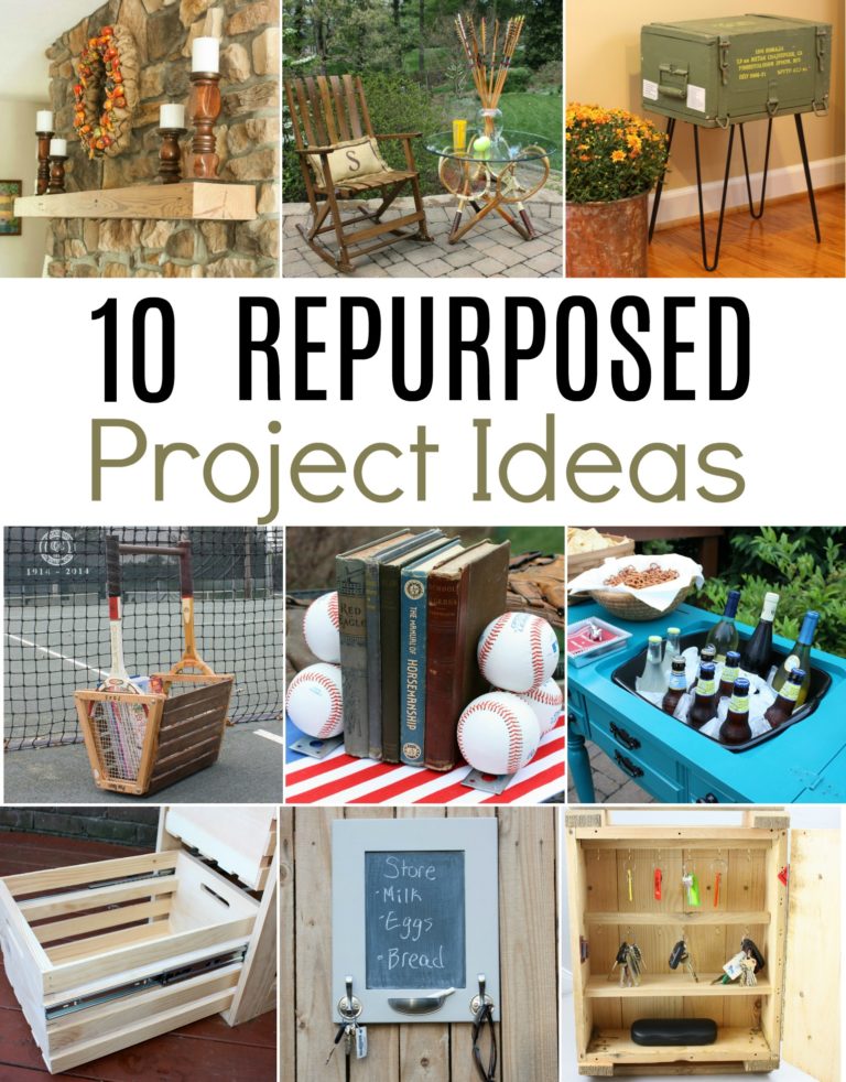 10 Repurposed Project Ideas - Sweet Pea