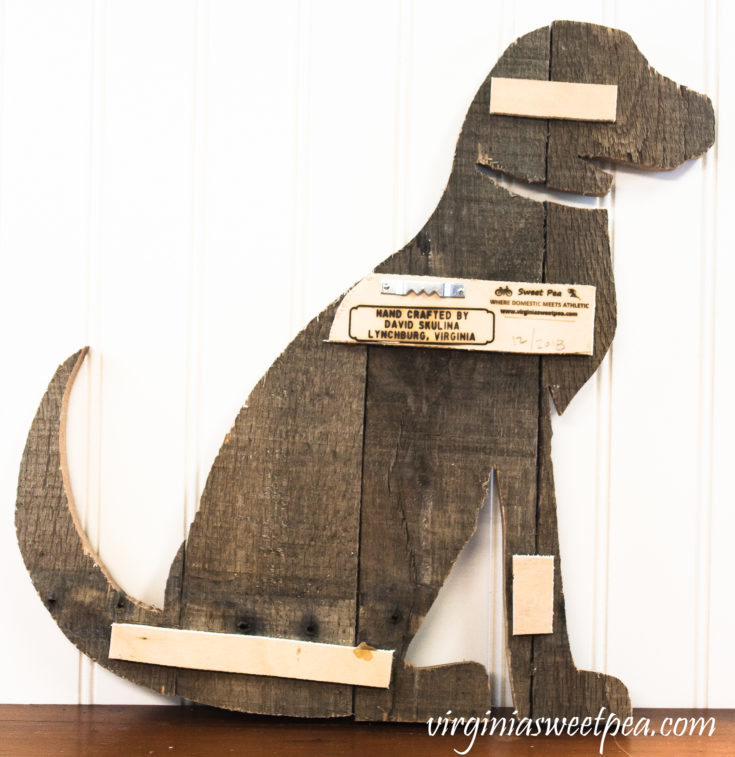 DIY Pallet Wood Dog - Sweet Pea