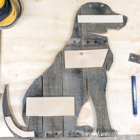 DIY Pallet Wood Dog - Sweet Pea