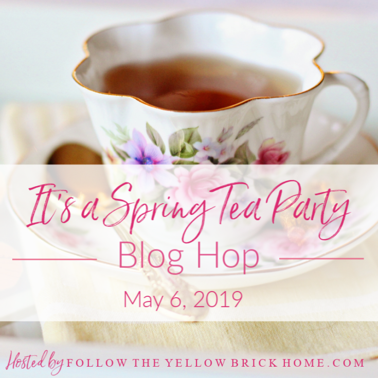 Spring Tea in the Garden with Vintage - Sweet Pea