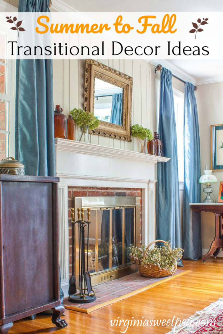 Summer to Fall Transitional Decor Ideas - Sweet Pea