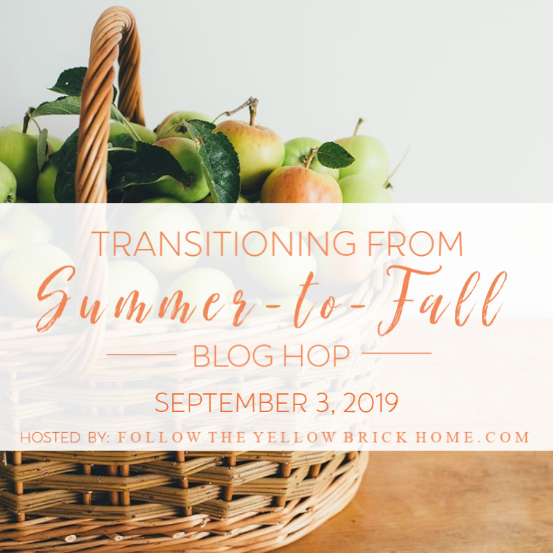 Summer to Fall Transitional Decor Ideas - Sweet Pea