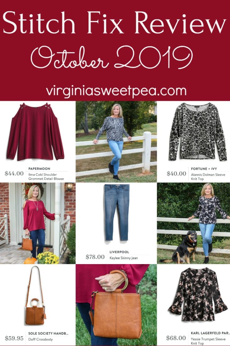 Stitch Fix Review for October 2019 - Fix #74 - Sweet Pea