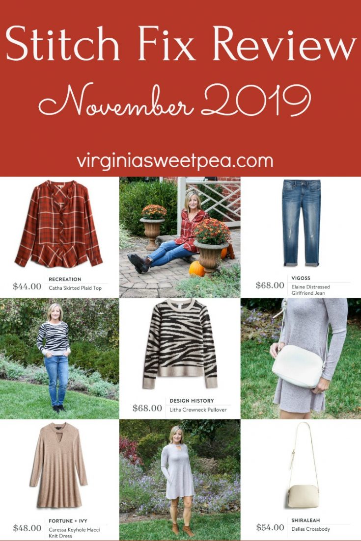 Stitch Fix Review for November 2019 - Fix #75 - Sweet Pea