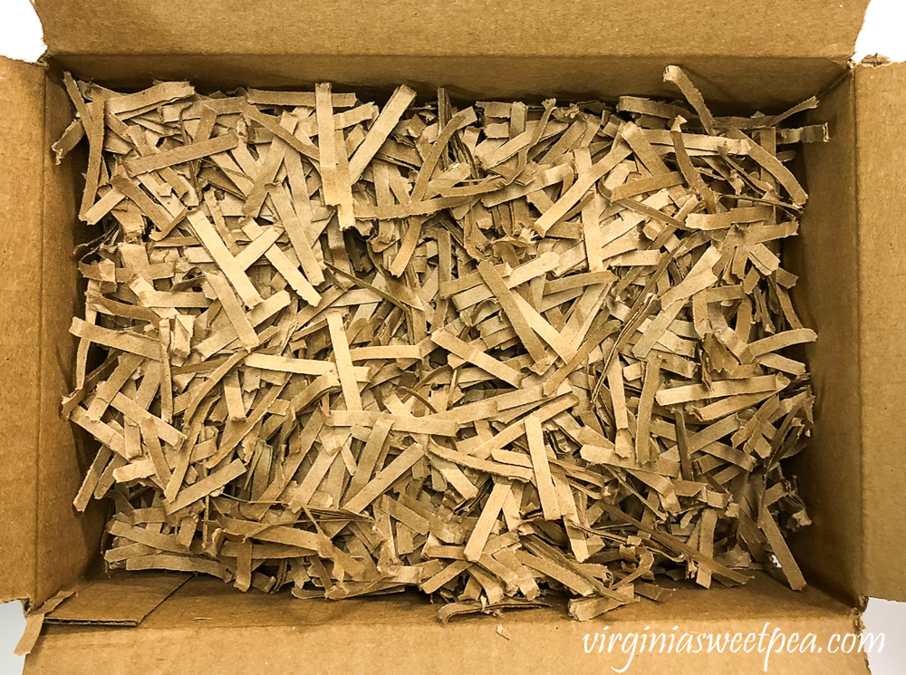 DIY Shredded Paper Nest - Sweet Pea