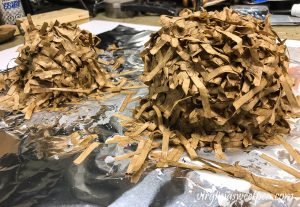 DIY Shredded Paper Nest - Sweet Pea