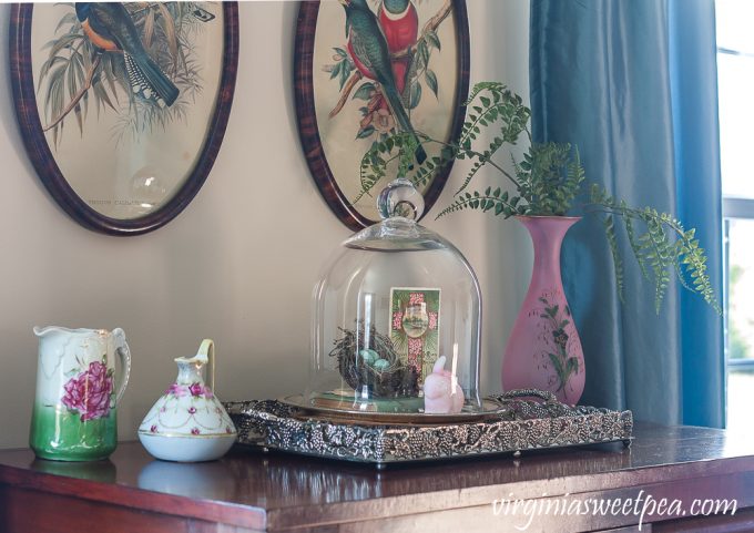 Spring Decorating with Pink and Green - Sweet Pea