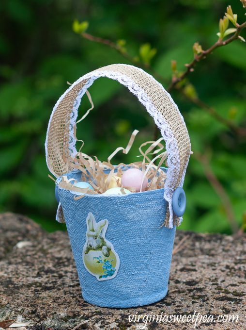 DIY Peat Pot Easter Treat Baskets - Sweet Pea