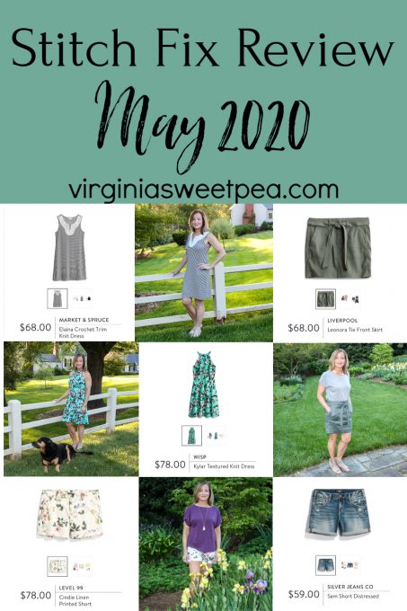 Stitch Fix Review for May 2020 - Fix #81 - Sweet Pea