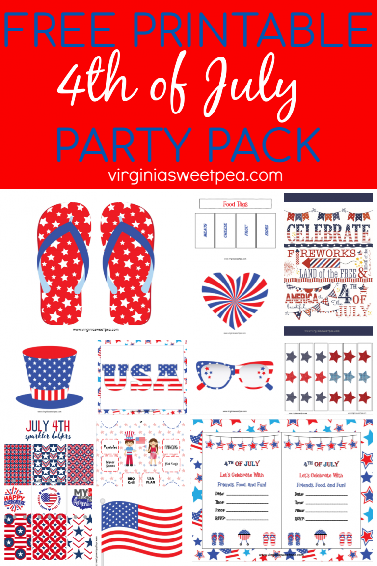 Free 4th of July Printables - Sweet Pea