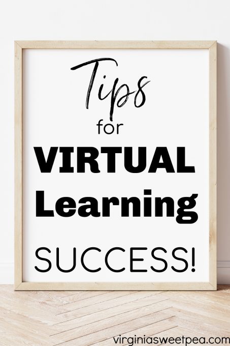 Tips for Virtual Learning Success + Free Printables! - Sweet Pea
