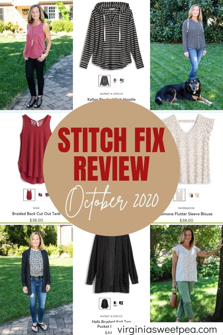 Stitch Fix Review for October 2020 - Fix #86 - Sweet Pea