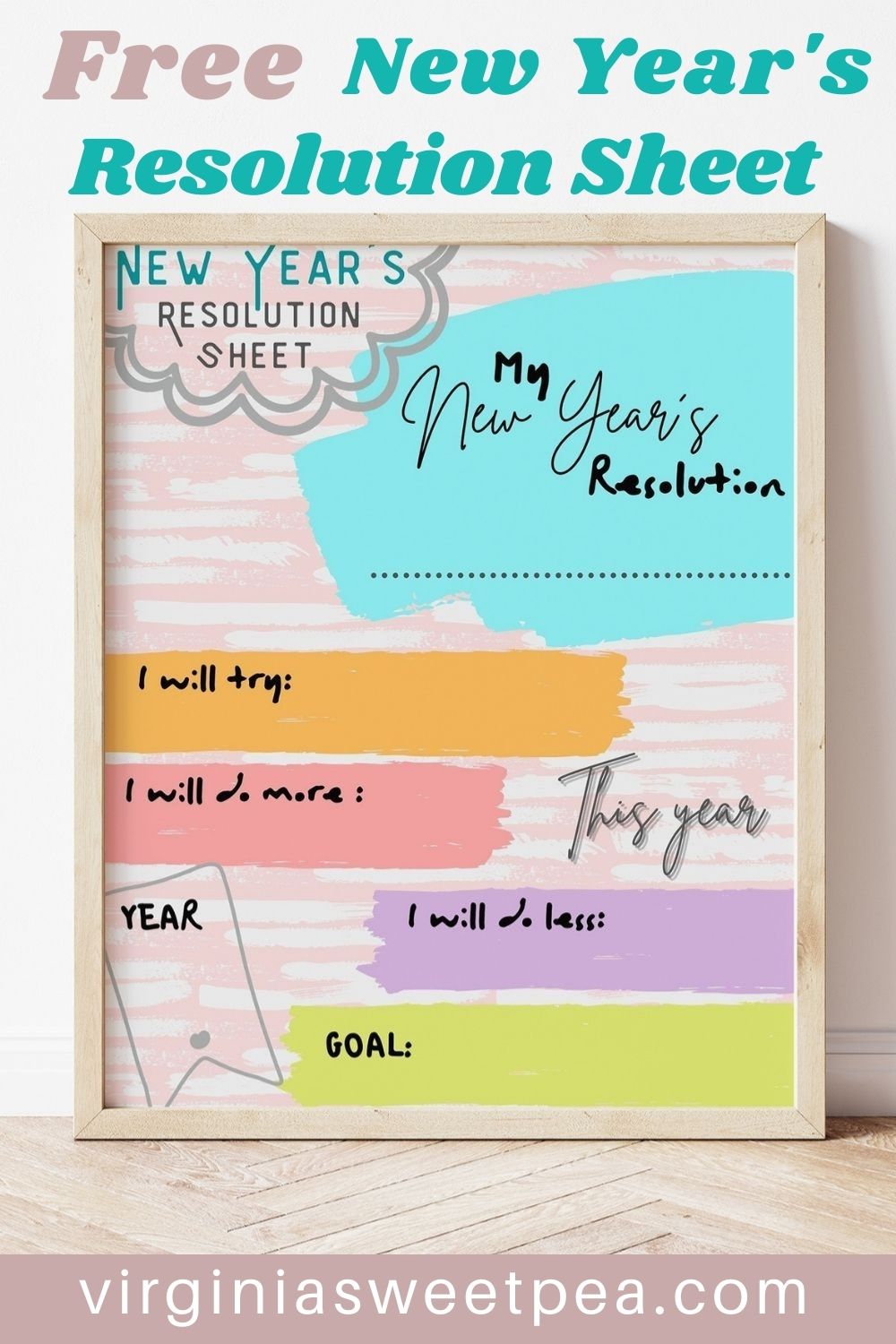 3 Free Printables for New Year's Eve & the New Year + Vintage New Year ...
