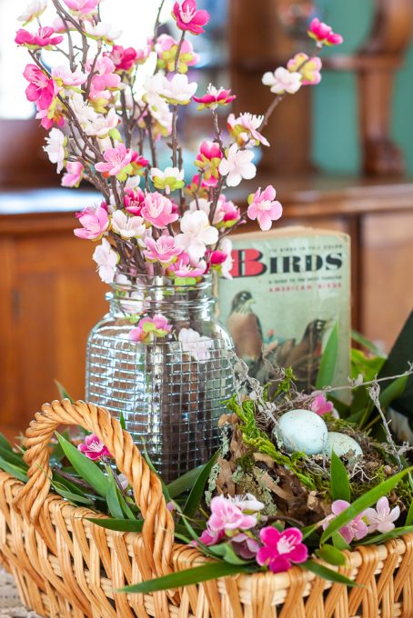 Bird Themed Table Centerpiece - Sweet Pea