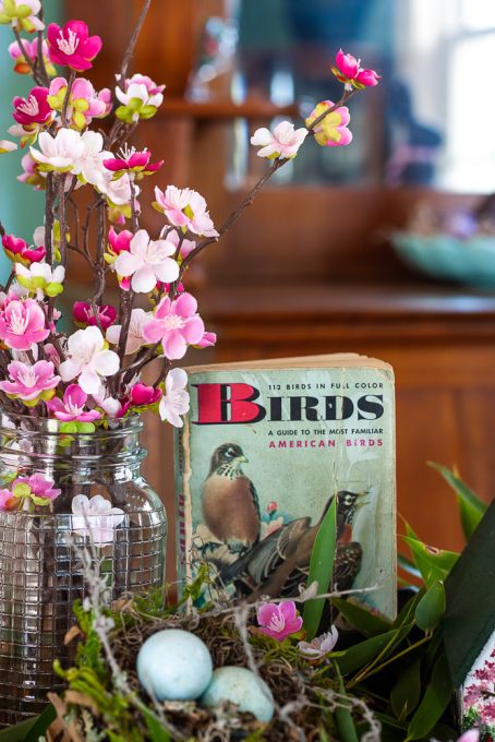 Bird Themed Table Centerpiece - Sweet Pea