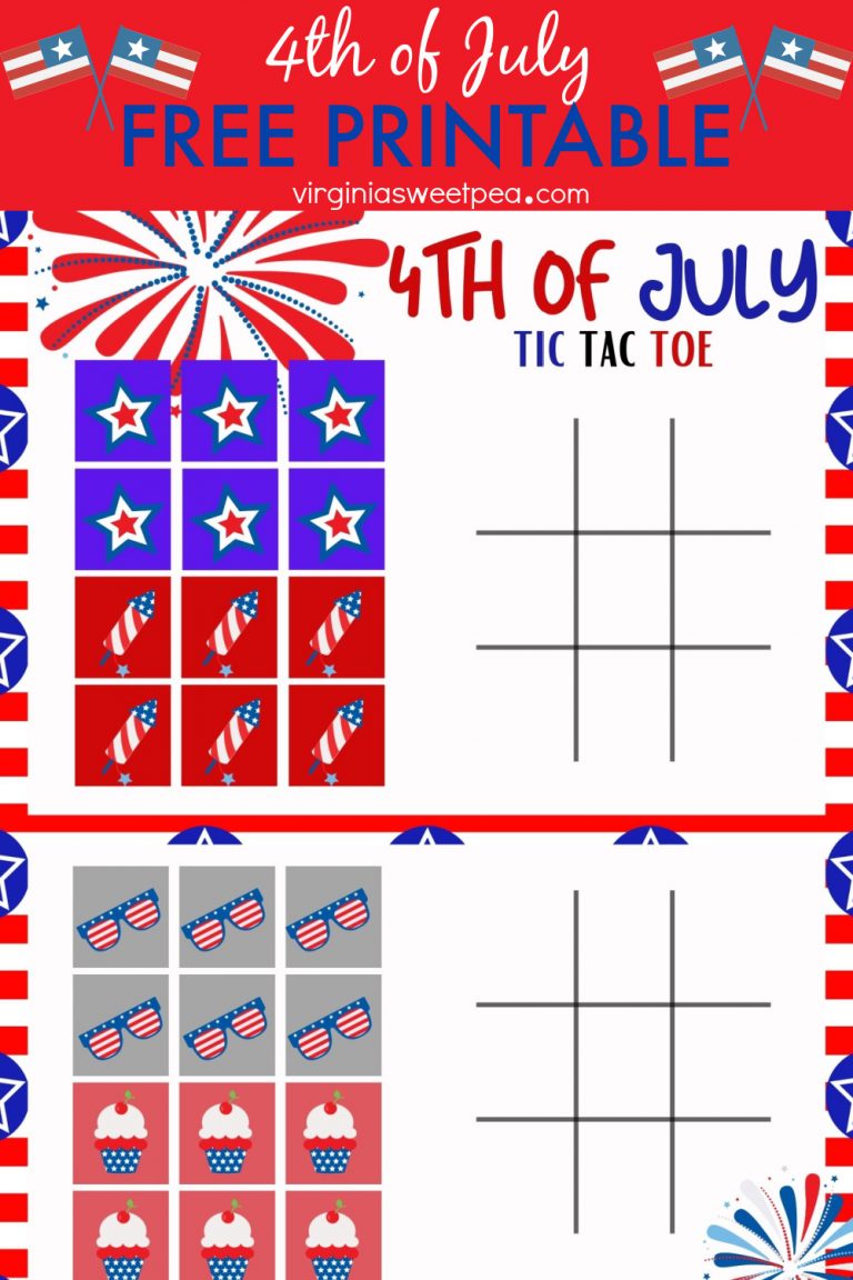 4th of July Free Printables - Sweet Pea
