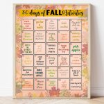 Free Printable 30 Days of Fall Activities - Sweet Pea