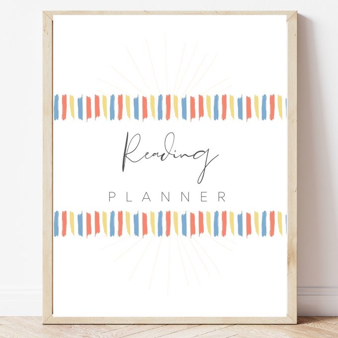 Free Printable Reading Planner - Sweet Pea