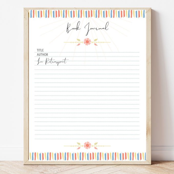 Free Printable Reading Planner - Sweet Pea