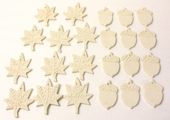 How to Make Fall Ornaments from Clay - Sweet Pea