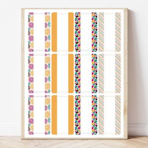 Free Printable Labels - Sweet Pea