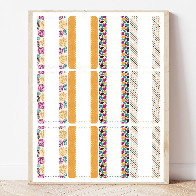 Free Printable Labels - Sweet Pea