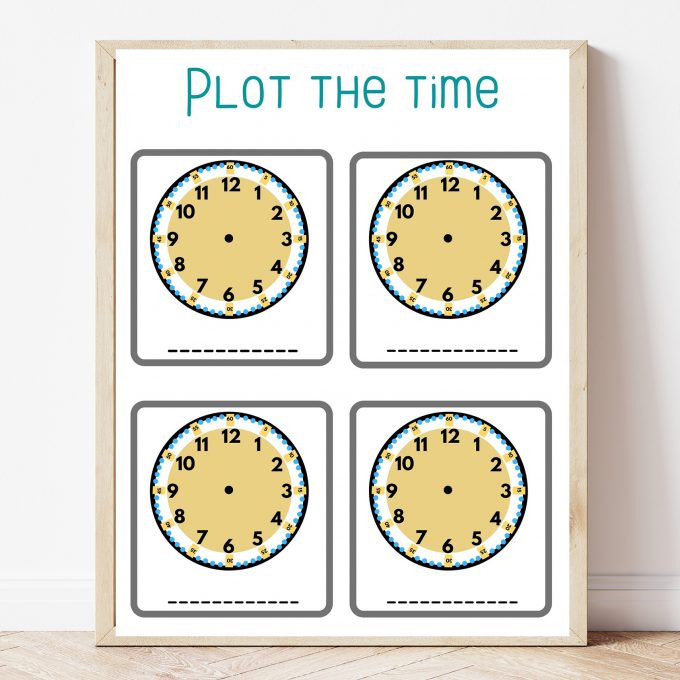 Free Printable Telling Time Activity Sheets - Sweet Pea